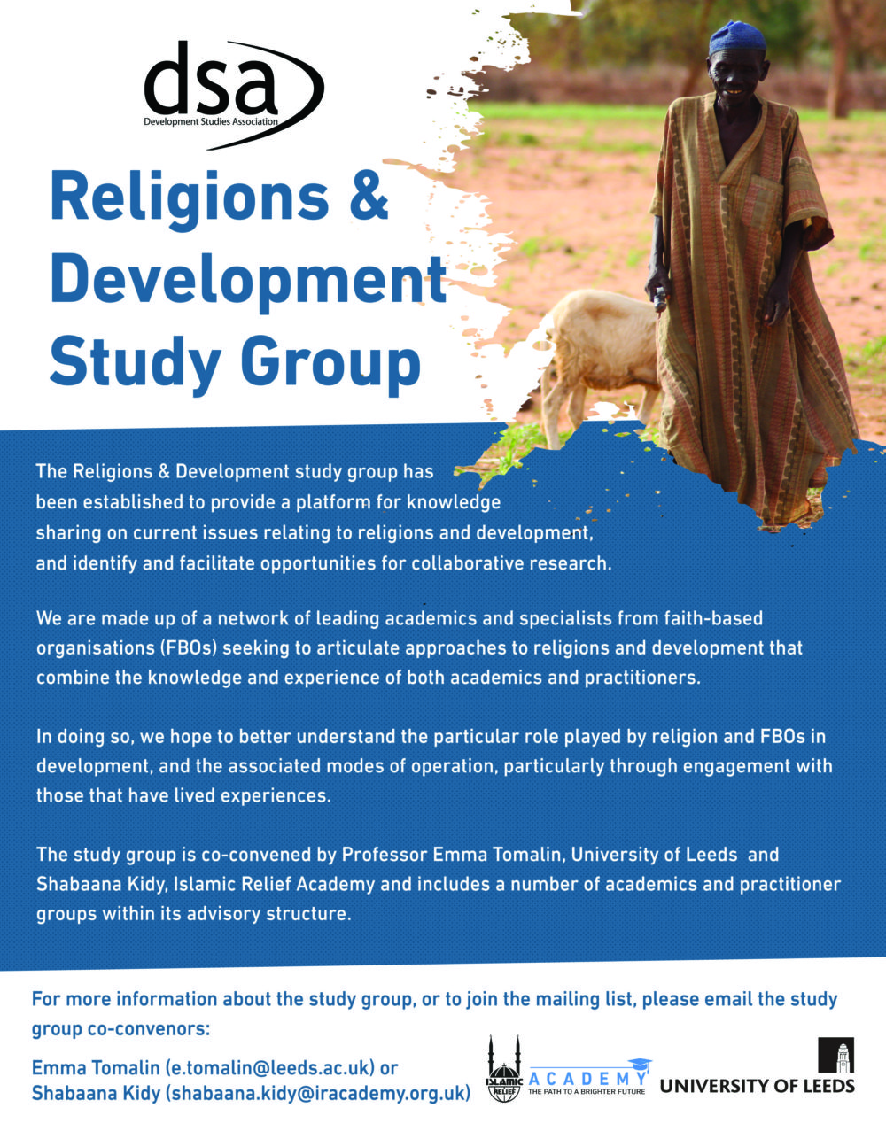 DSA Study Group | Religions and the Sustainable Development Goals